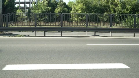 Rush hour, traffic jam, side view of car... | Stock Video | Pond5