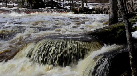 Stream River Rushing Stock Video Footage | Royalty Free Stream River ...