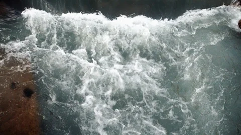 Rushing Water Stock Footage ~ Royalty Free Stock Videos | Pond5