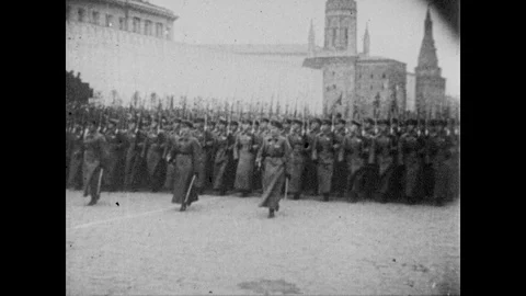 Russian March Soldiers Stock Video Footage | Royalty Free Russian March ...