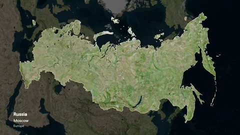 Russia Map And Russia Satellite Image General Maps And Atlases Of