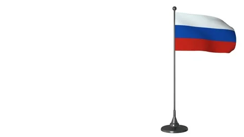 Russia Flag Small Stock Videos – Royalty-Free HD & 4K Videos | Pond5