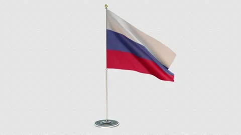 Russia Flag Small Stock Videos – Royalty-Free HD & 4K Videos | Pond5