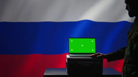 Russian ex KGB FSB service using radar o... | Stock Video | Pond5