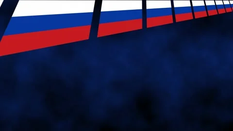 Russian Federation Russia Flag Animated ... | Stock Video | Pond5