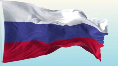 Russian Flag Waving Motion Background Vi... | Stock Video | Pond5