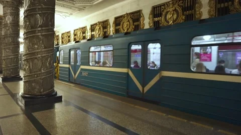 Soviet Metro Stations Stock Footage ~ Royalty Free Stock Videos | Pond5