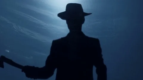 Ruthless killer approaching victim with ... | Stock Video | Pond5