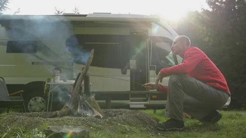 Rv Couple Stock Footage ~ Royalty Free Stock Videos | Pond5