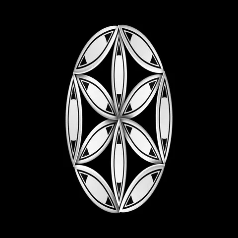 SACRED GEOMETRY 3D ANIMATION. TRANSPAREN... | Stock Video | Pond5