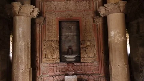 Sacred Shivlinga at Vishwanath Temple, K... | Stock Video | Pond5