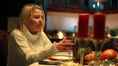 Sad Family Dinner Stock Footage ~ Royalty Free Stock Videos | Pond5