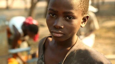 Sad Africa Kid Stock Videos – Royalty-Free HD & 4K Videos | Pond5