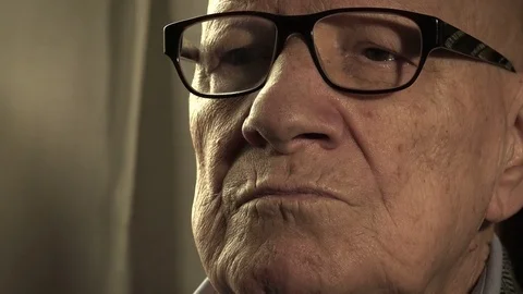 Old Man Alone Stock Footage ~ Royalty Free Stock Videos | Pond5