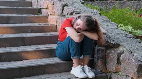 Alone Sad Girl Stock Videos – Royalty-Free HD & 4K Videos | Pond5