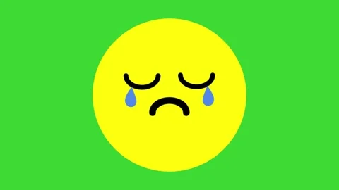 Emoji Sad Green Screen Stock Videos – Royalty-Free HD & 4K Videos | Pond5