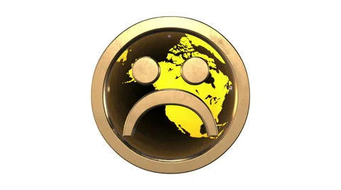Sad Face Emoticon Stock Footage ~ Royalty Free Stock Videos | Pond5
