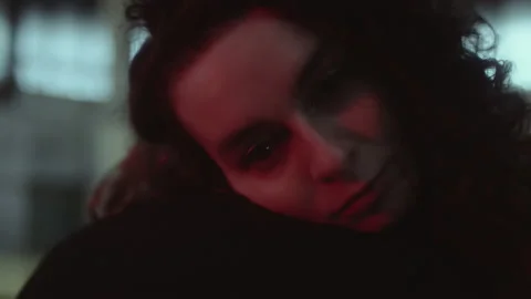 Sad Woman Leaning on Shoulder of Girlfri... | Stock Video | Pond5