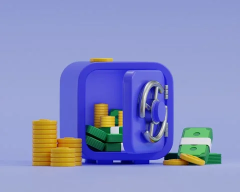 Safe Box 3D Stock Video Footage | Royalty Free Safe Box 3D Videos | Pond5