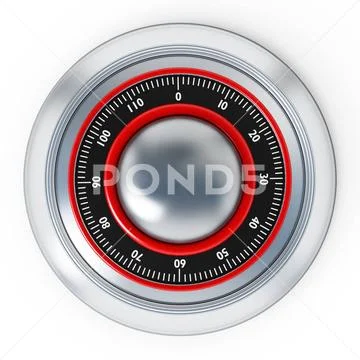 Safe dial Safe dial isolated on white background Copyright: xZoonar.com ...