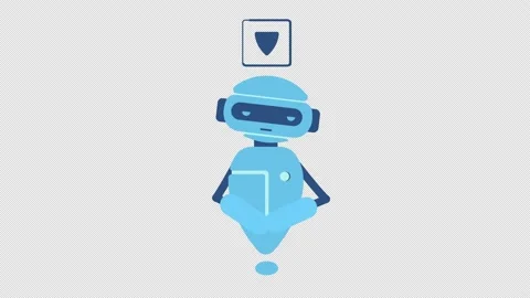 Safeguard secured shield robot 4k animation ~ After Effects #237006552