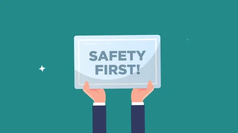 Safety Vector Animation Stock Video Footage | Royalty Free Safety ...