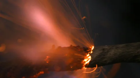 Safety fuse. Igniter blasting. Explosive. Stock Video Pond5