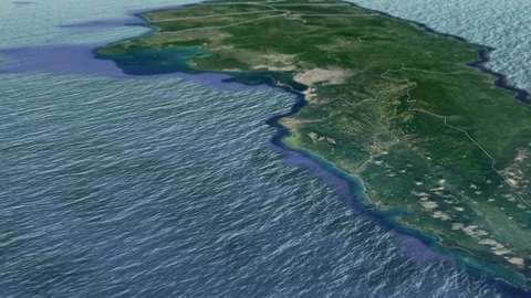 Saint Thomas with Coat Of Arms Animation... | Stock Video | Pond5