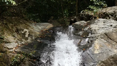Salakot Waterfalls, Napsan, Palawan, Phi... | Stock Video | Pond5