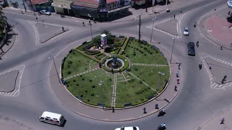 Samaki fish corner, roundabout in Mwanza... | Stock Video | Pond5