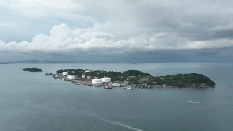 Sambu Island, outermost island of Indone... | Stock Video | Pond5