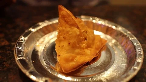 Samosa Isolated Stock Video Footage | Royalty Free Samosa Isolated ...