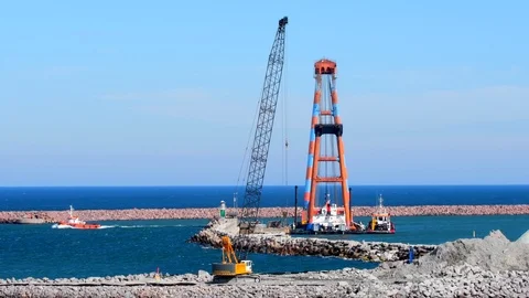 Floating Pier Barge Stock Videos – Royalty-Free HD & 4K Videos