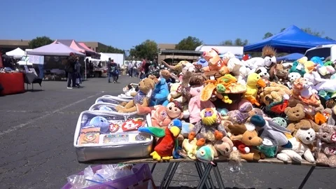 Flea Market Labubu Stock Video Footage | Royalty Free Flea Market ...