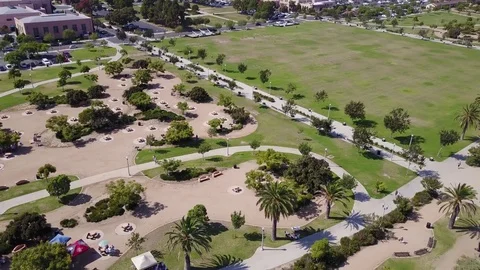 San Diego - Liberty Station NTC Park - D... | Stock Video | Pond5
