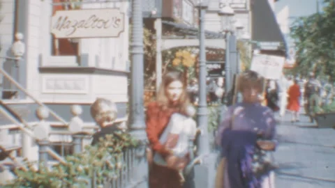 San Francisco - 1971: elegant ladies 70s... | Stock Video | Pond5