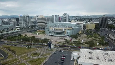 San Juan Puerto Rico arena | Stock Video | Pond5
