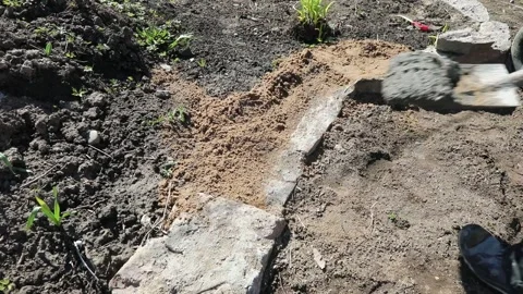 sand layer and solution | Stock Video | Pond5