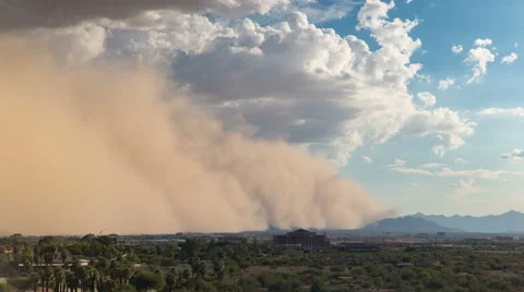 Sand Storm Time Lapse AZ Haboob | Stock Video | Pond5