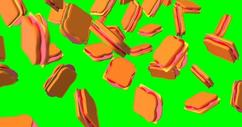 Sandwich Falling Stock Video Footage | Royalty Free Sandwich Falling ...