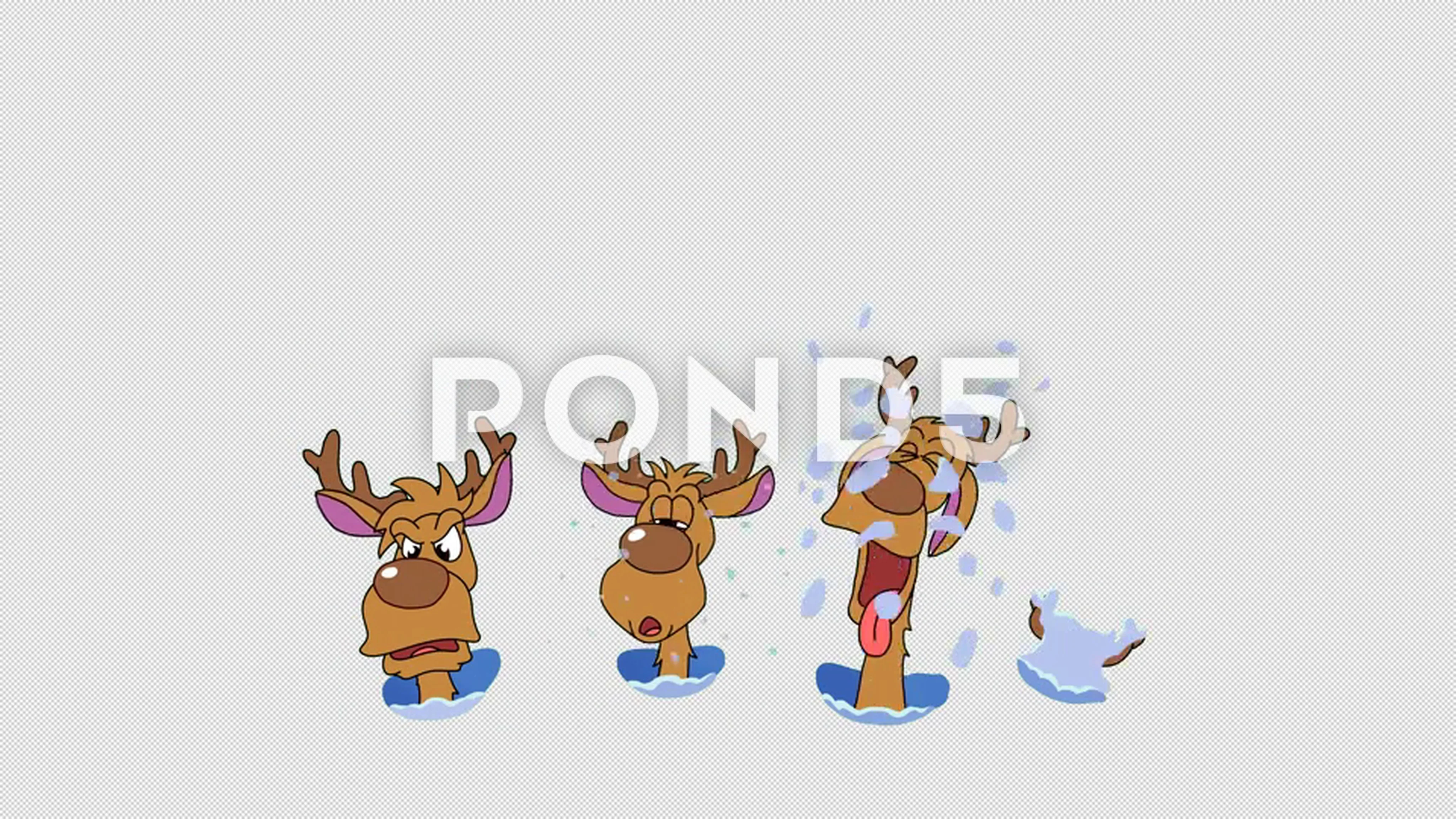 Animated Dancing Reindeer