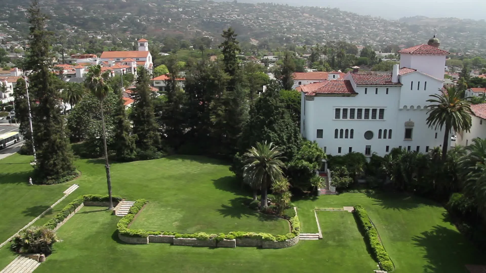 Sunken Garden Santa Barbara Santabarbara California Archives Global