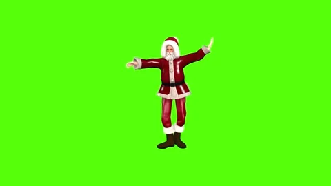 Santa Green Screen Stock Video Footage | Royalty Free Santa Green ...