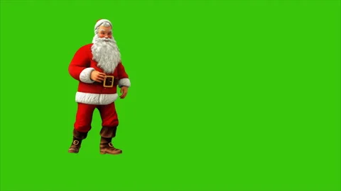 Santa Claus Green Screen Stock Videos – Royalty-Free HD & 4K Videos