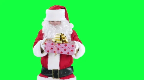 Santa Green Screen Stock Video Footage | Royalty Free Santa Green ...