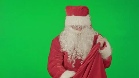 Santa Green Screen Stock Video Footage | Royalty Free Santa Green ...