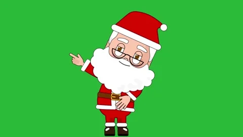 Santa Claus Thinking Animation Character... | Stock Video | Pond5