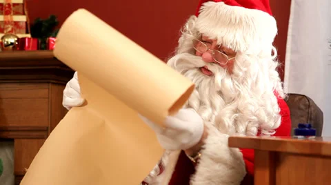 Santa Scroll Stock Videos – Royalty-Free HD & 4K Videos | Pond5