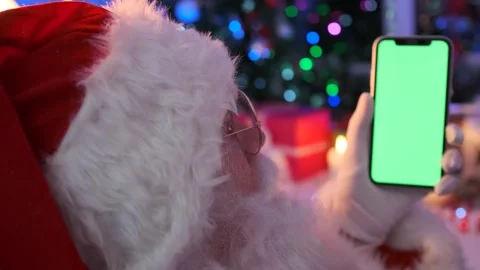 Santa Green Screen Stock Video Footage | Royalty Free Santa Green ...