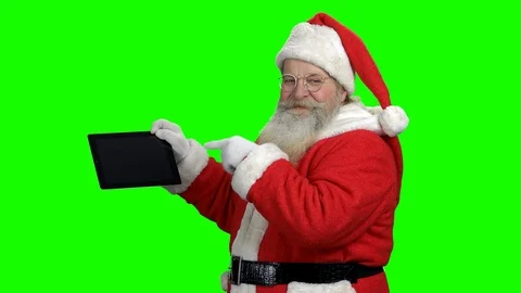 Santa Green Screen Stock Video Footage | Royalty Free Santa Green ...